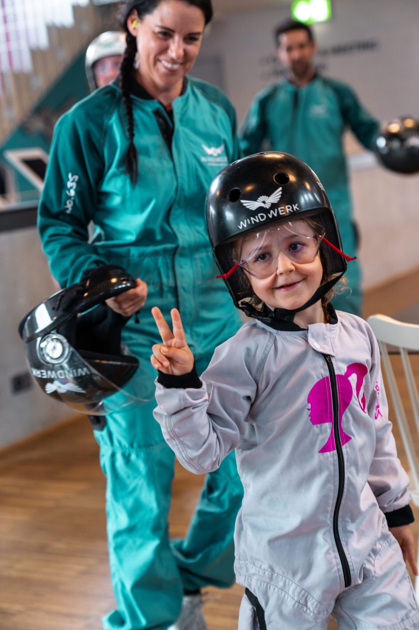 4 flights for one child - Windwerk Indoor Skydiving